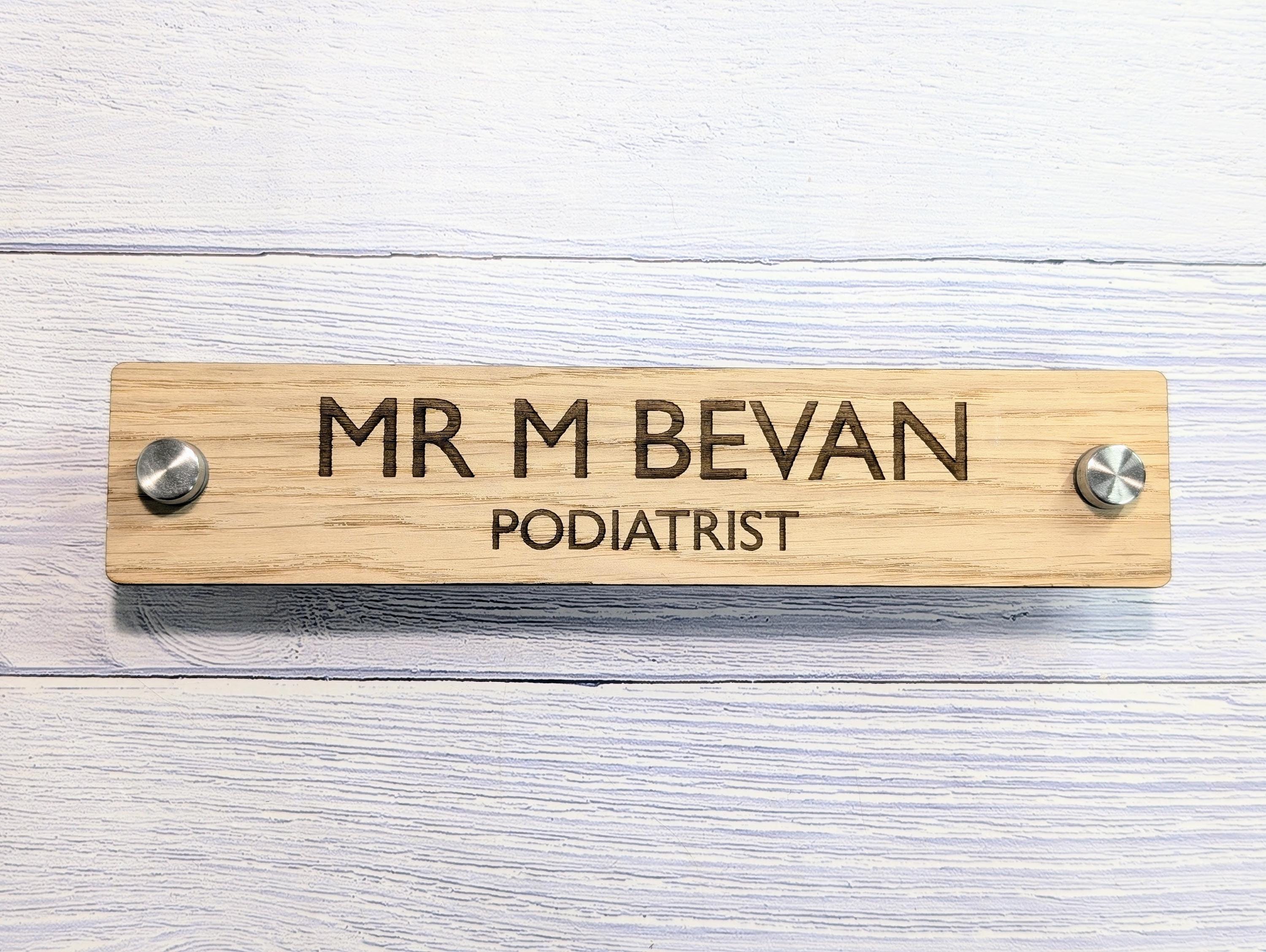 Custom Wooden Sign with Standoffs - Ideal for Reception Areas, Hotels ...