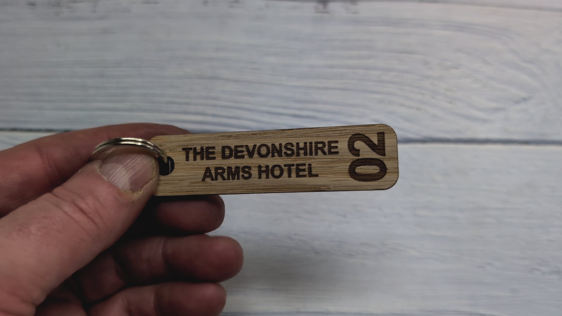 Personalized Room Number Keyrings - Enhance Guest Experience ...
