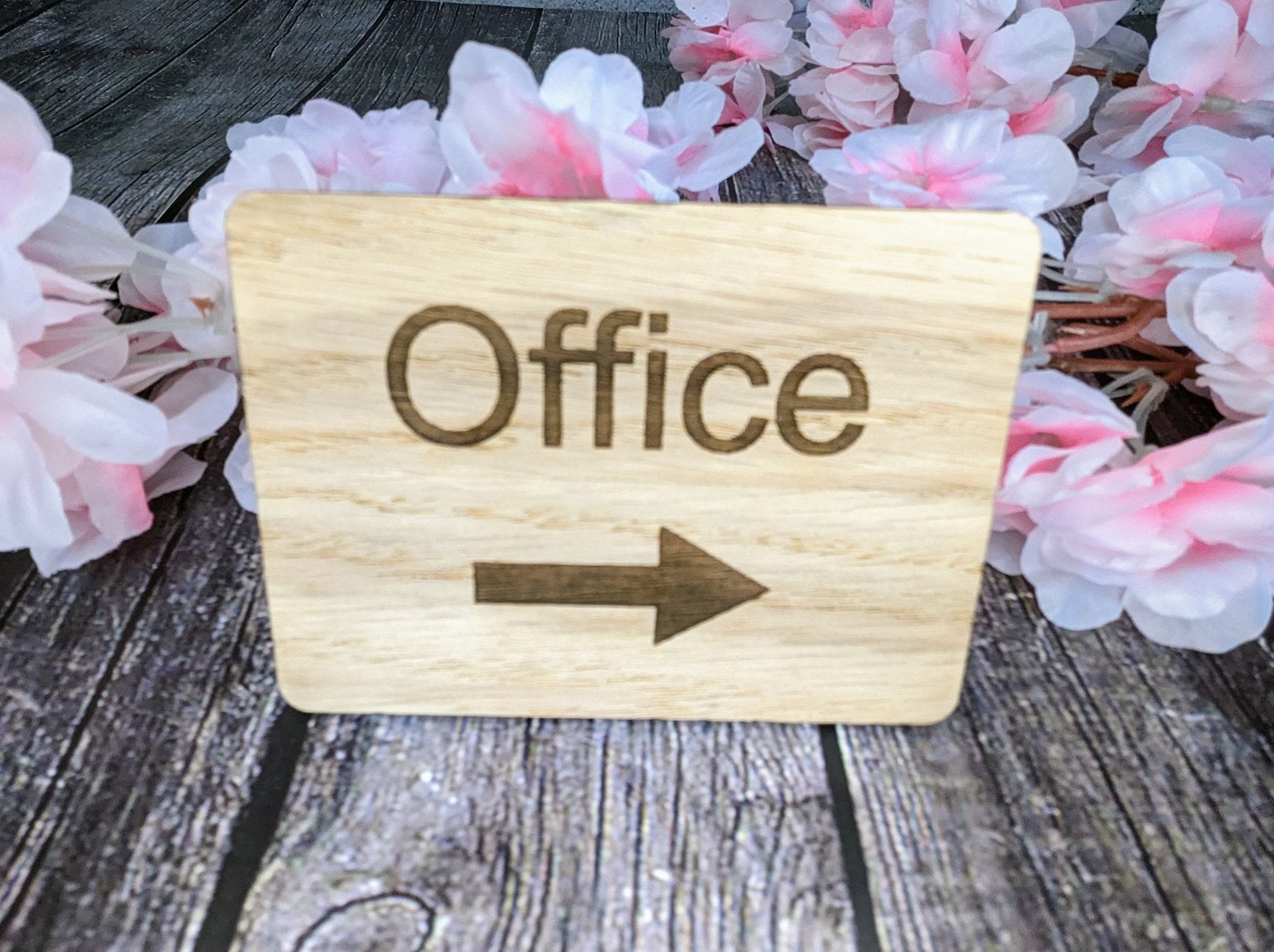 Custom Wooden Direction Signs - Rustic Direction Signage for Hotels ...