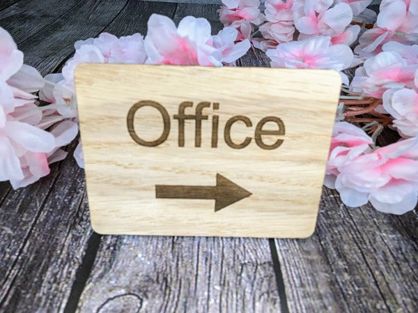 Custom Wooden Direction Signs - Rustic Direction Signage for Hotels ...